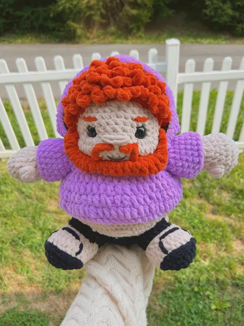 Caseoh Inspired Crochet Plush – Handmade Streamer Amigurumi | Funny ...