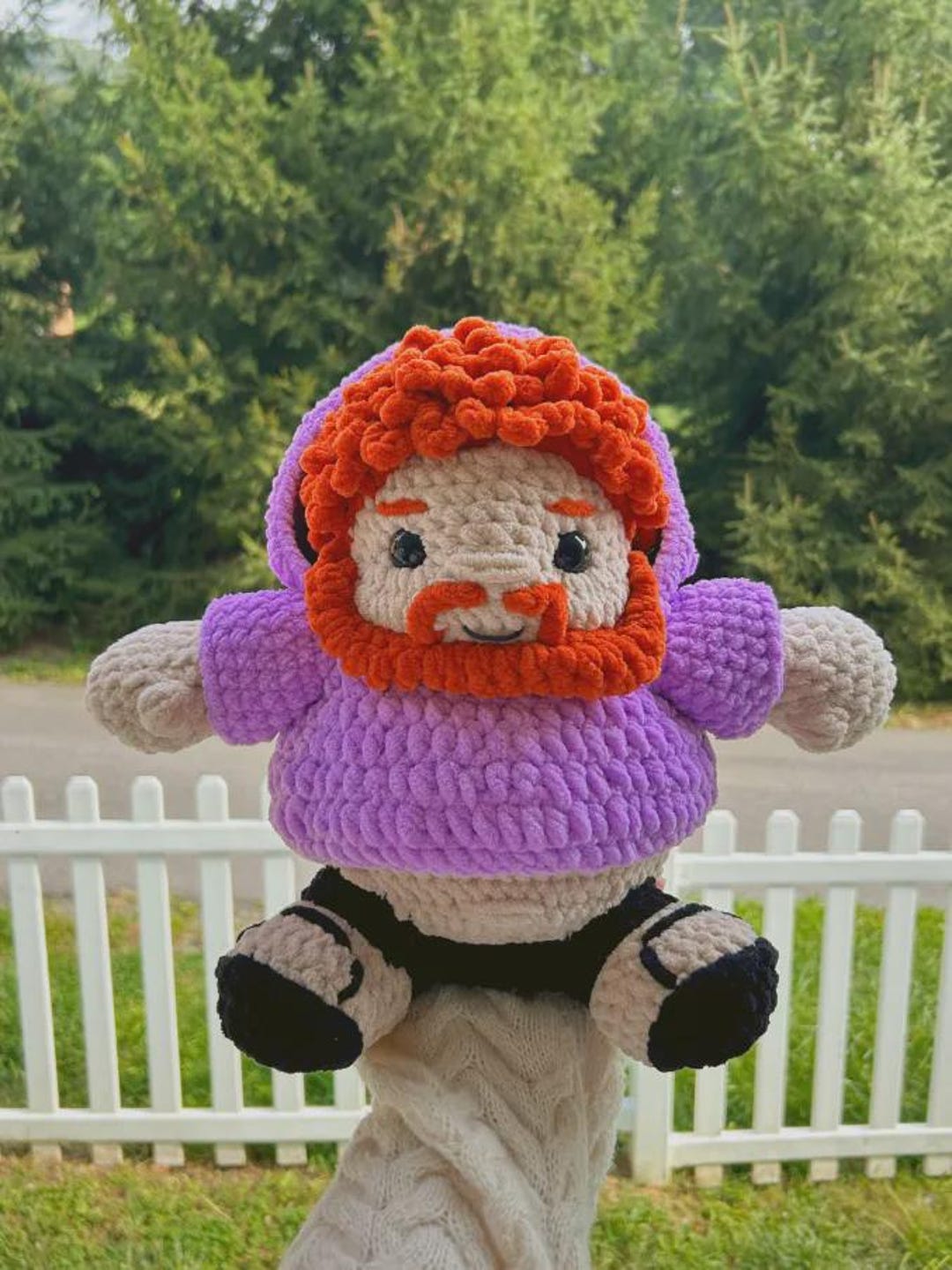 Caseoh Inspired Crochet Plush – Handmade Streamer Amigurumi | Funny ...