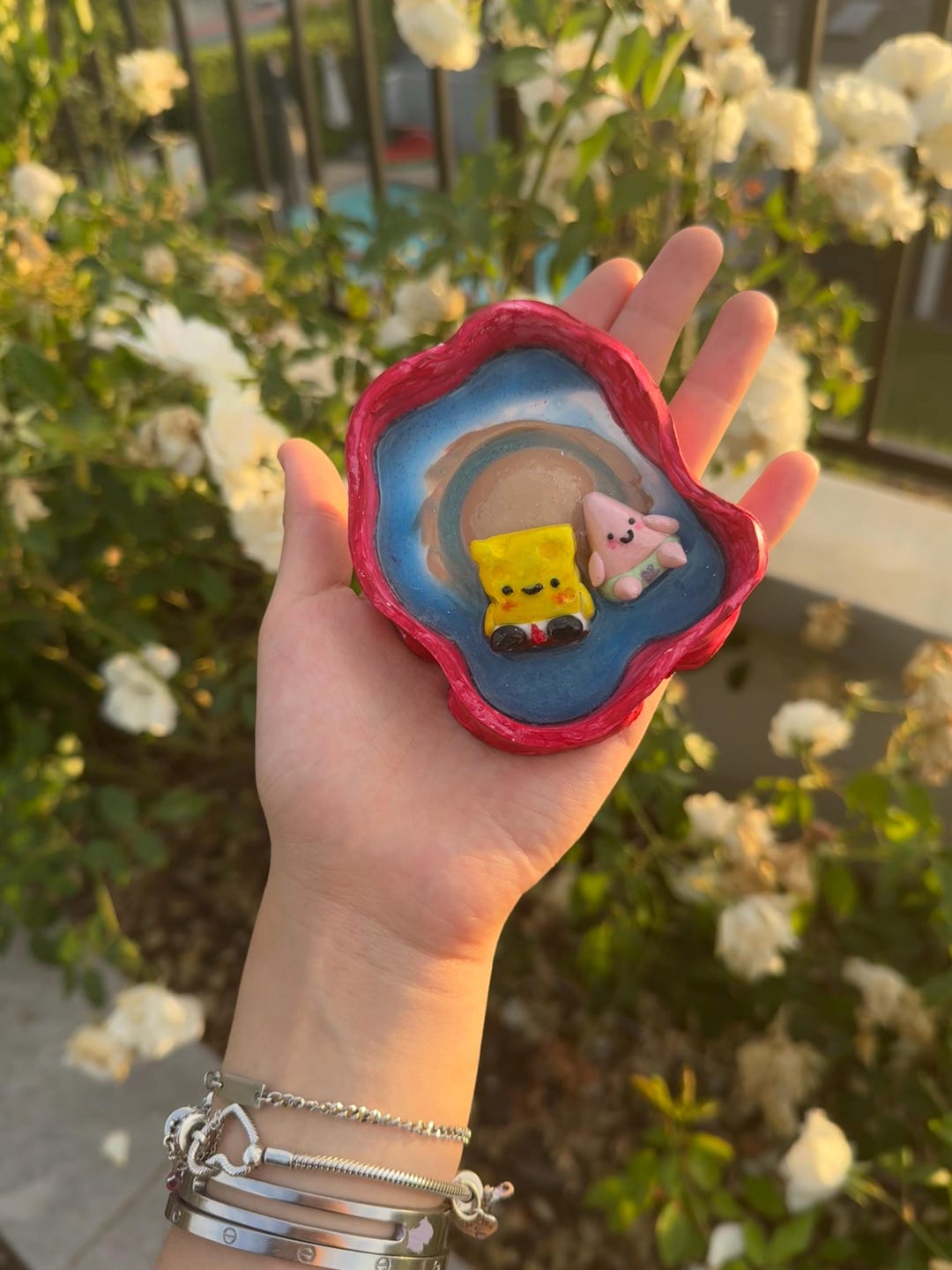 Spongebob and Patrick Jewelry Tray - Etsy
