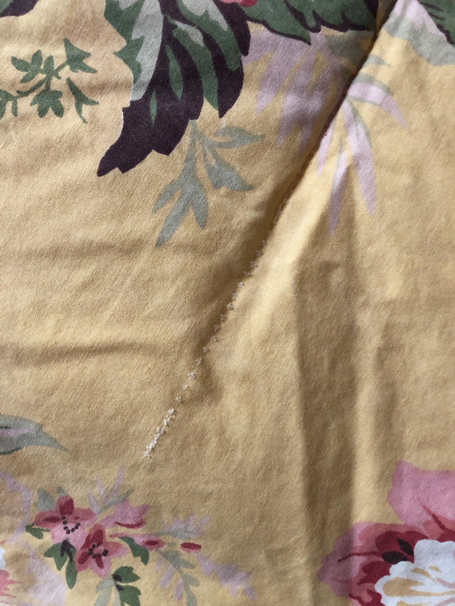 RALPH LAUREN Sophie Brooke Floral Cabbage Rose Twin Comforter Retired ...