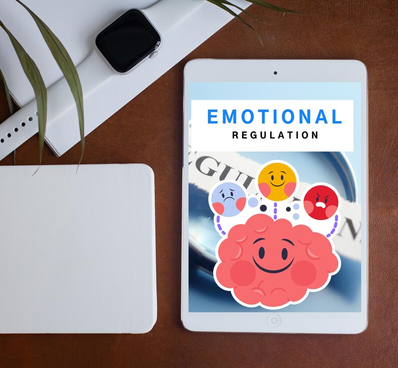 Emotional Regulation Planner | Mood Tracker | Coping Strategies ...