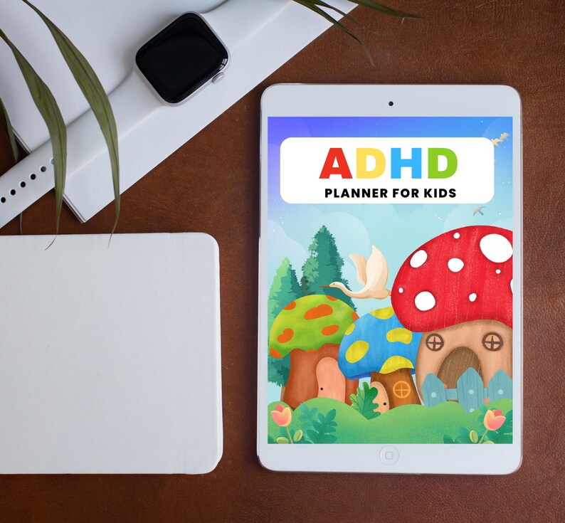 ADHD Planner for Kids | Printable Routine Chart | Focus Tools ...