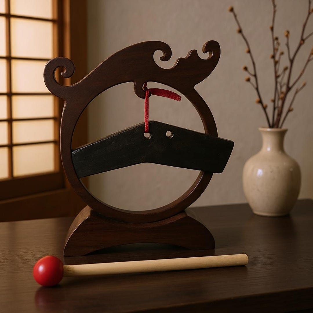 Bronze Stone Chime – Ancient Asian Sound Tool - Etsy