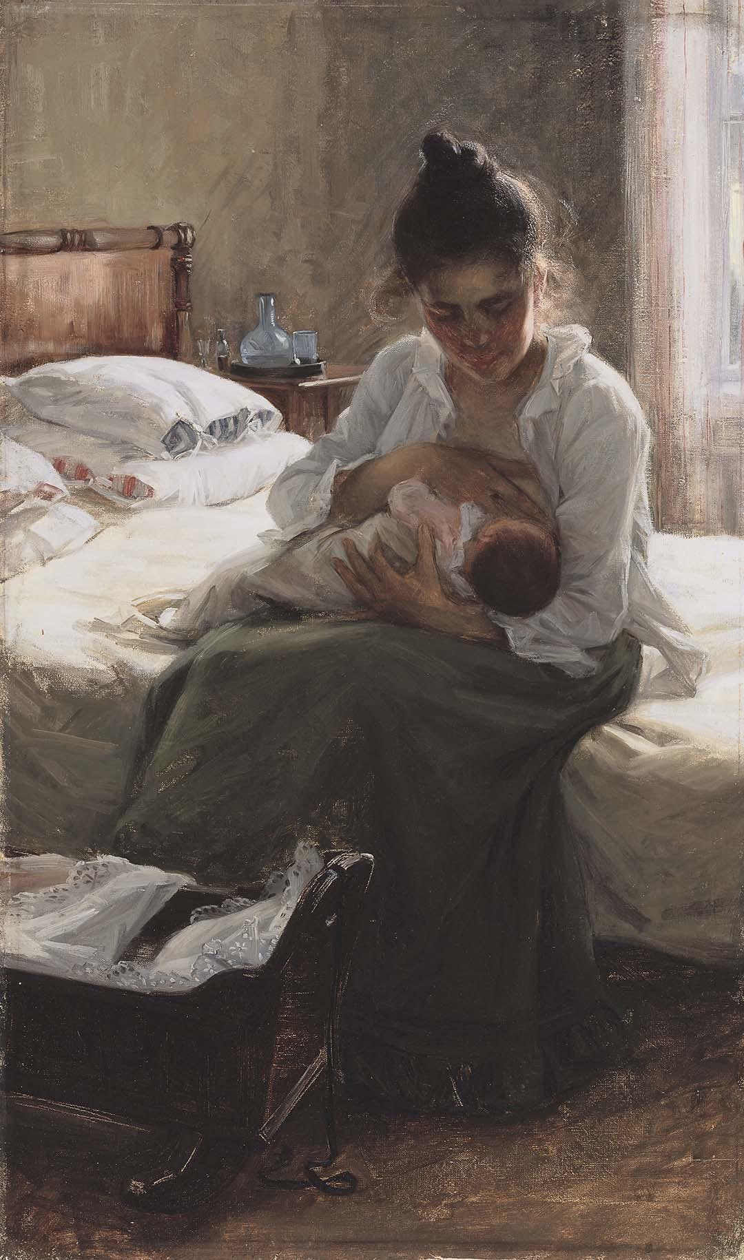 Mother | Fine Art Print | Multiple Sizes | Warm Motherhood Scene | 19th ...