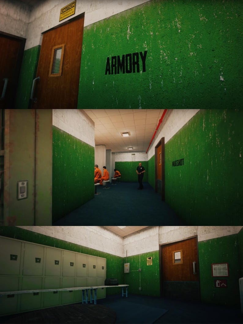 Fivem Alcatraz Prison Island MLO | Complete RP Jail With Cells, Showers ...