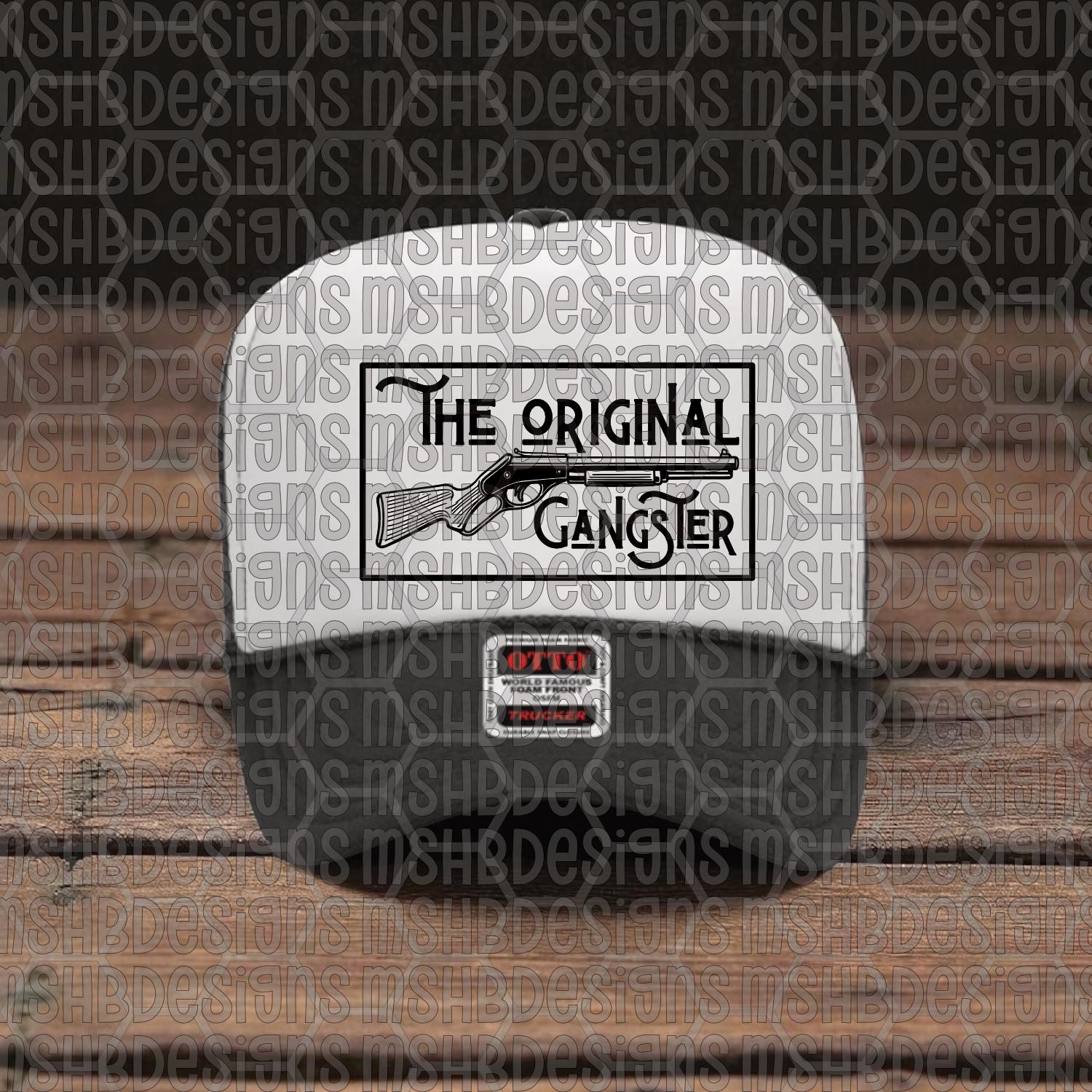 The Original Gangster SVG Png Pdf Eps Dxf | BB Gun Rifle Design | Funny ...
