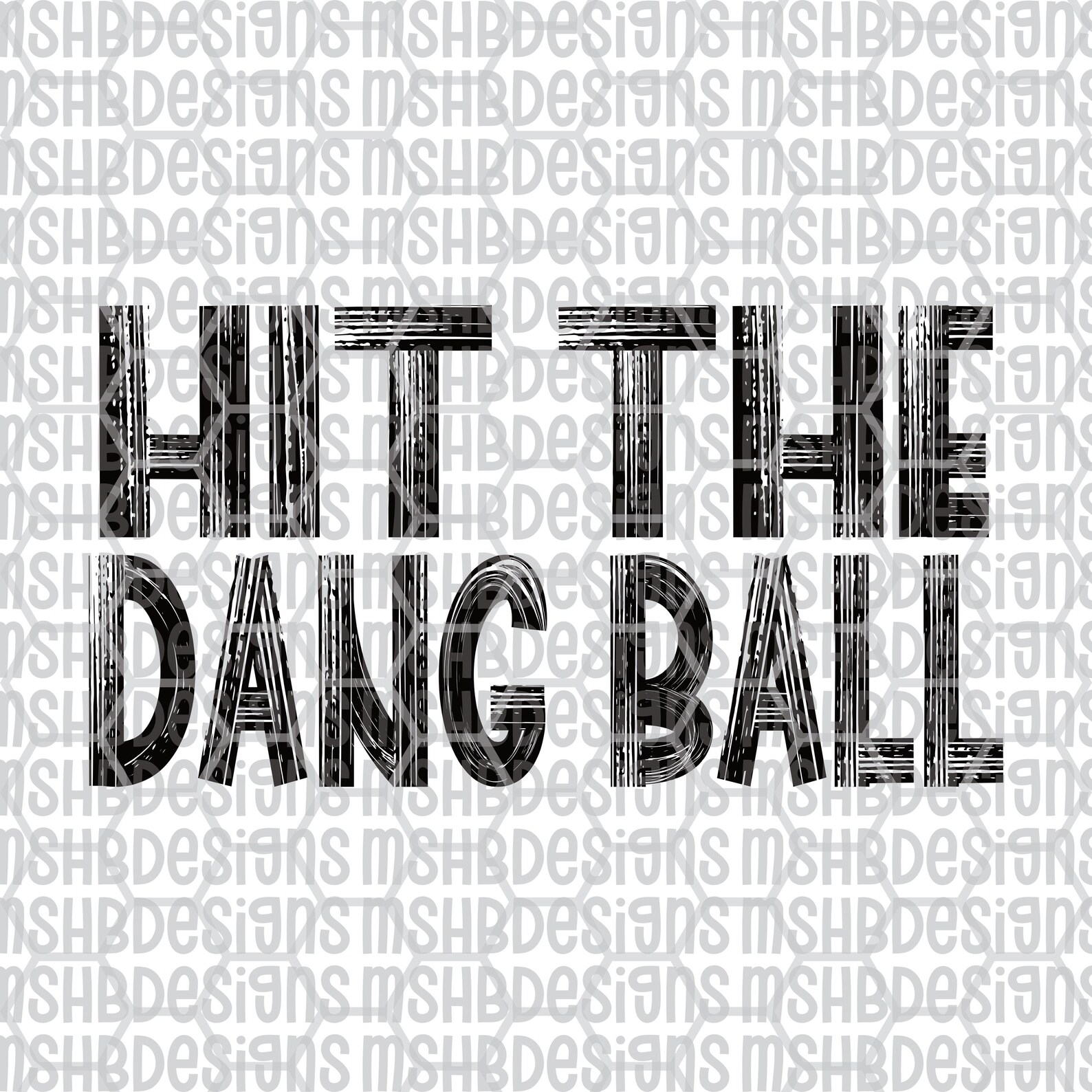 Hit the Dang Ball SVG PNG Dxf Pdf| Funny Baseball Softball Mom Patch ...