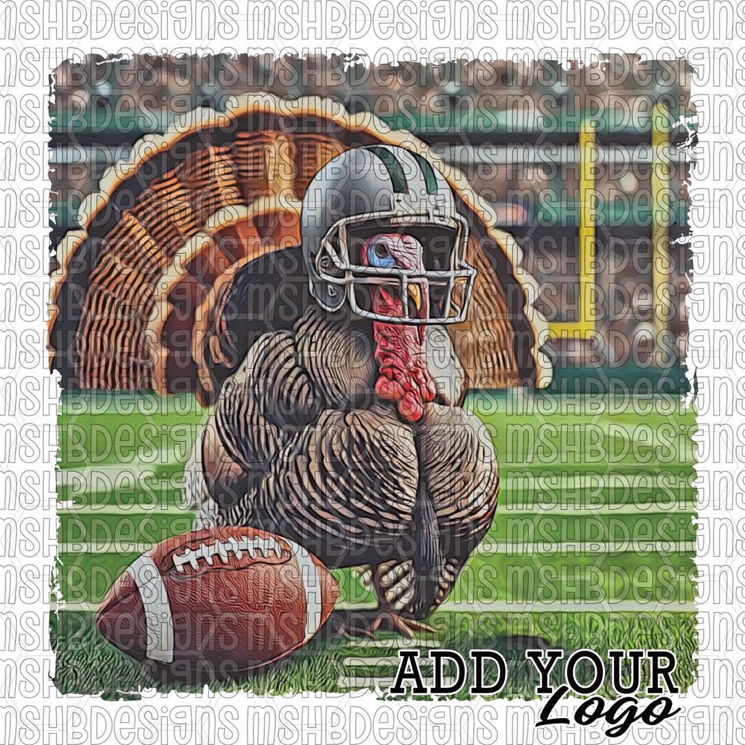 Football Turkey Thanksgiving PNG – Funny Turkey Bowl Dtf/sublimation ...