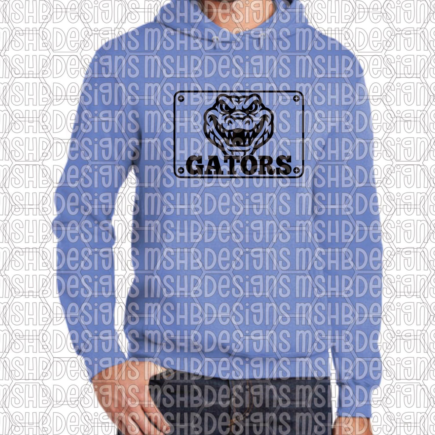 Gators SVG Png Dxf Pdf Eps | Mascot Patch Digital File | Laser ...