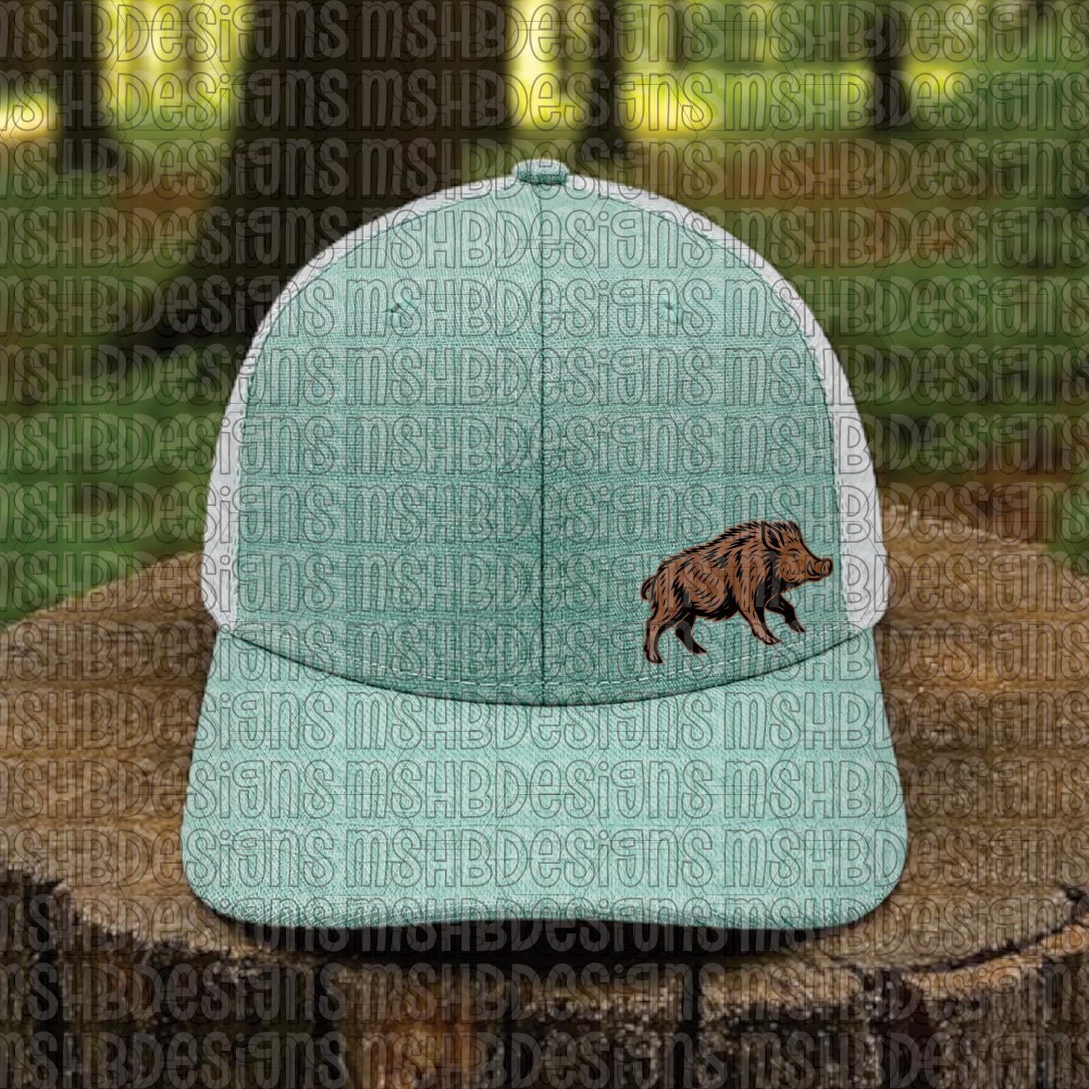 Wild Hog SVG PNG | Boar Laser Engraving File | Southern Razorback Patch ...
