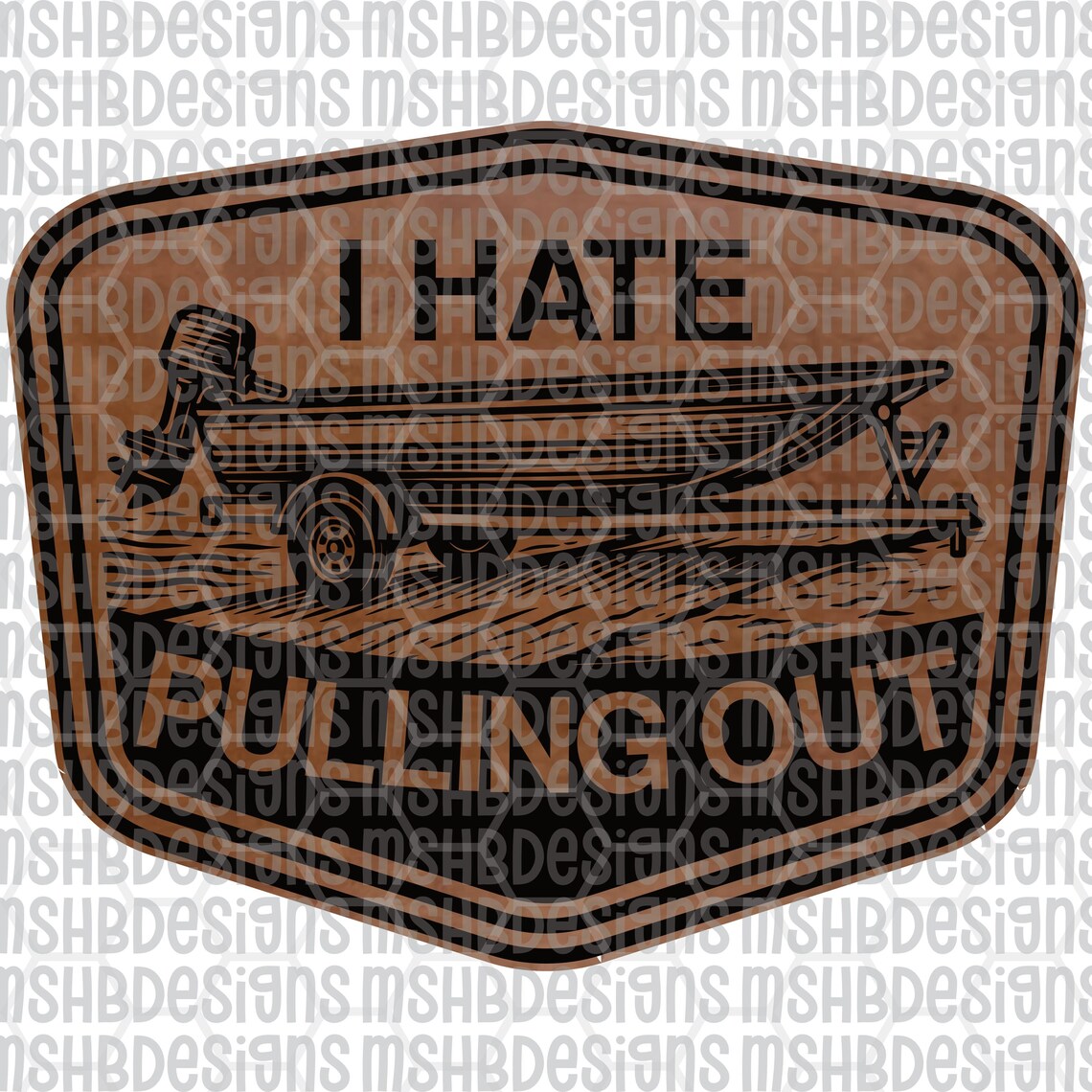 I Hate Pulling Out SVG – Funny Fishing Boat PNG, Redneck Humor Hat ...