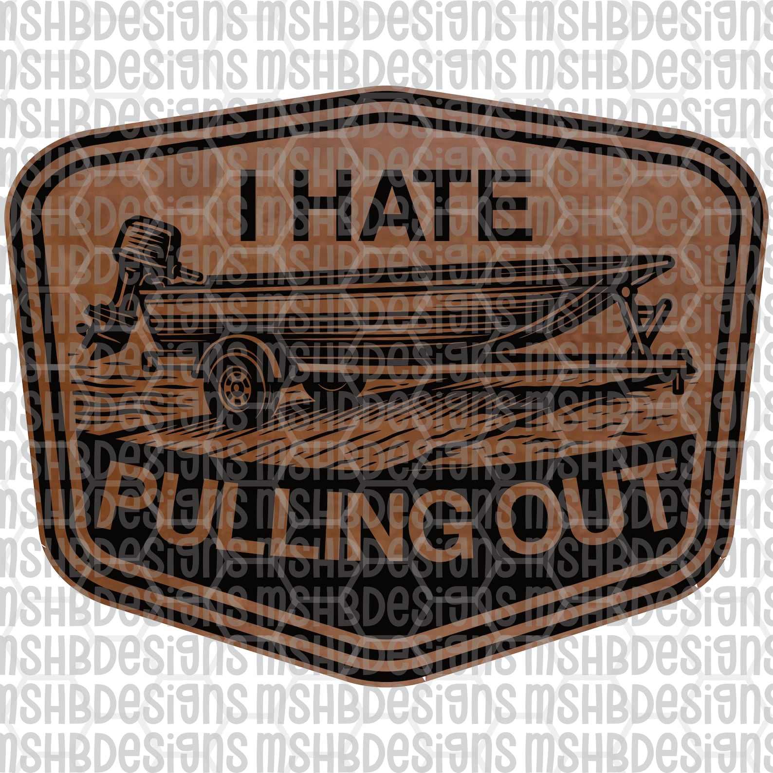 I Hate Pulling Out SVG – Funny Fishing Boat PNG, Redneck Humor Hat ...