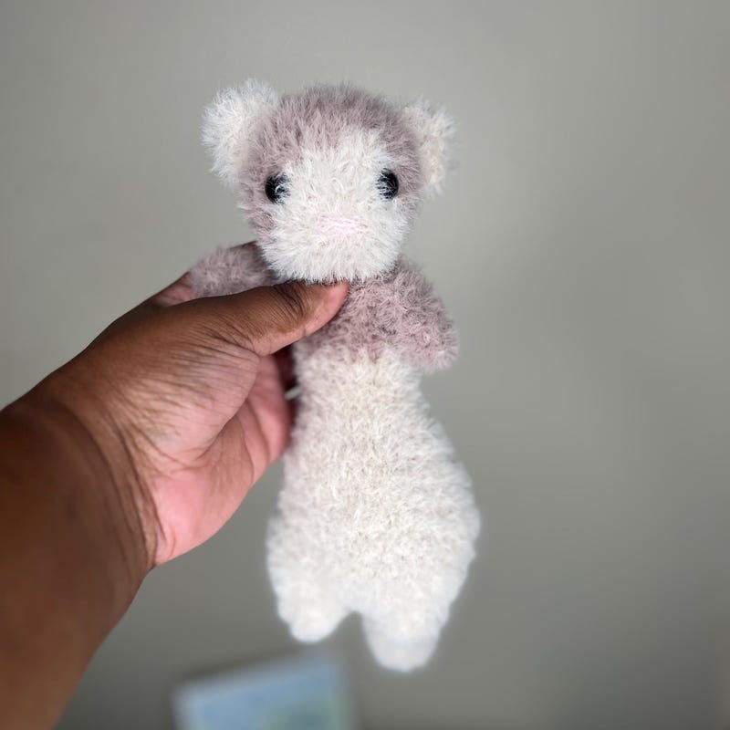 Weighted Ferret Plush Crochet - Etsy