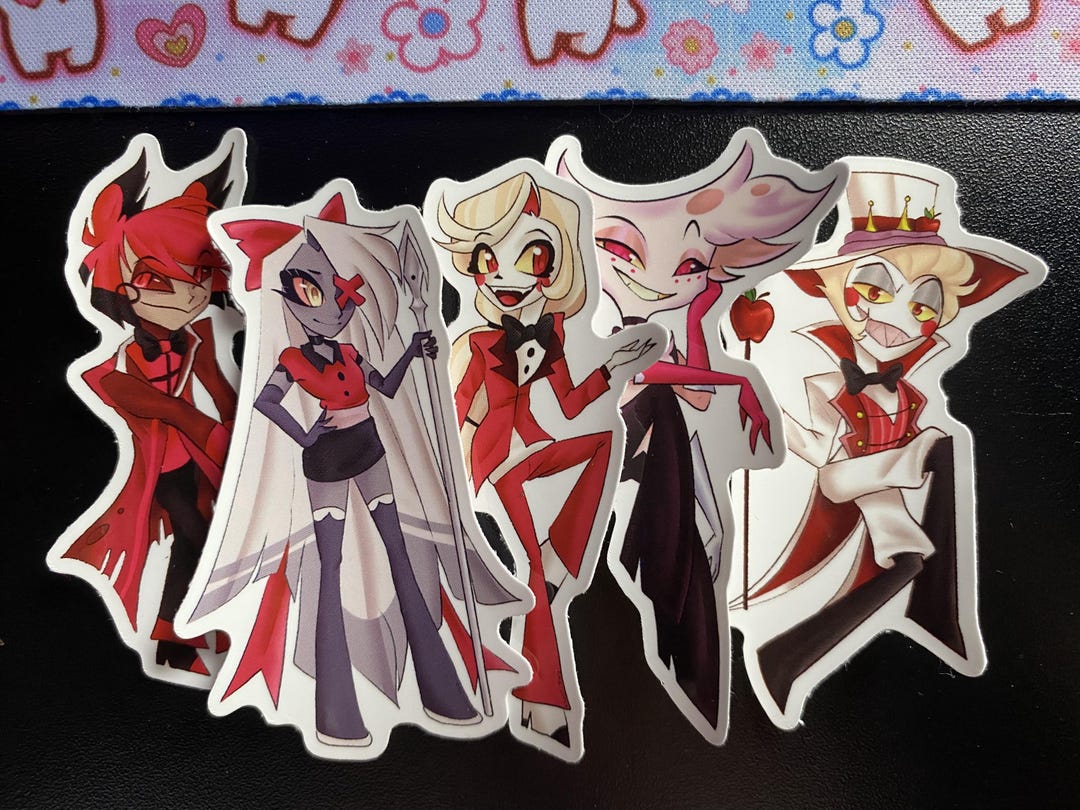 Hazbin Hotel Stickers V1 - Etsy