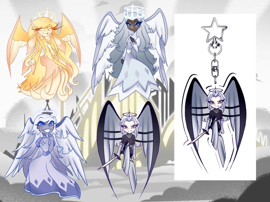 Hazbin Hotel Angels - Etsy