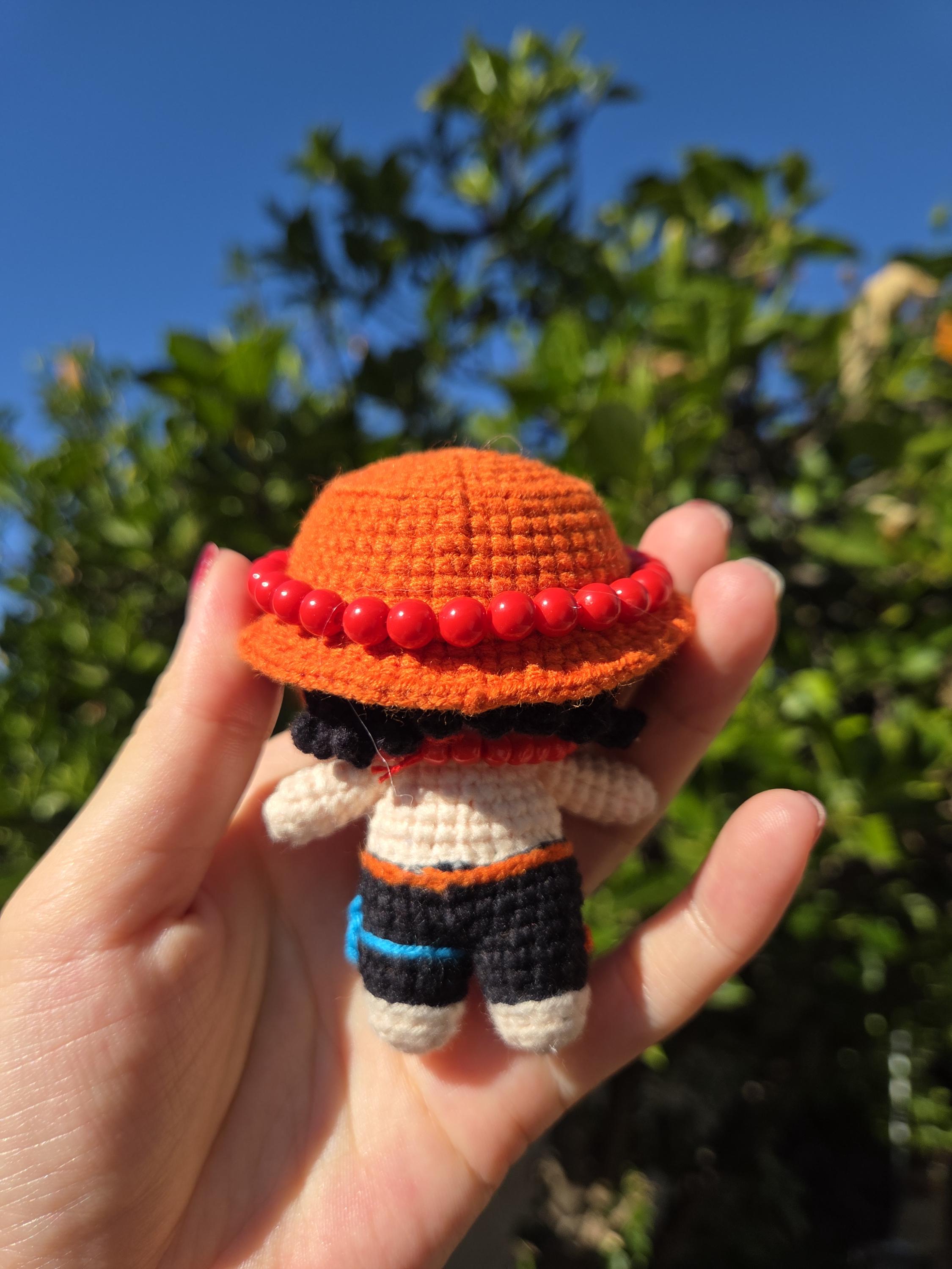 One Piece Amigurumi Handmade Crochet Dolls, Luffy, Ace, Zoro, Chopper ...