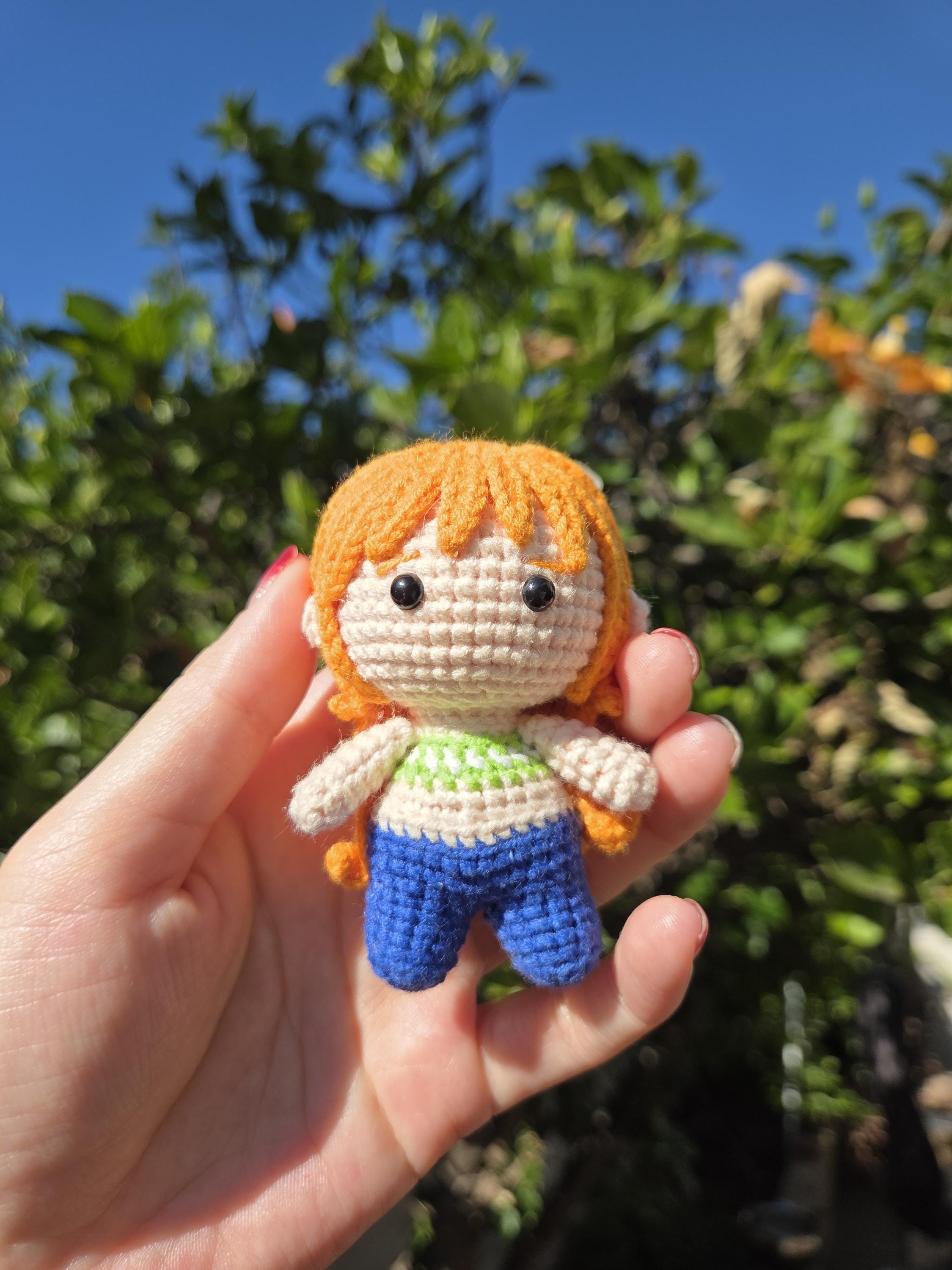 One Piece Amigurumi Handmade Crochet Dolls, Luffy, Ace, Zoro, Chopper ...