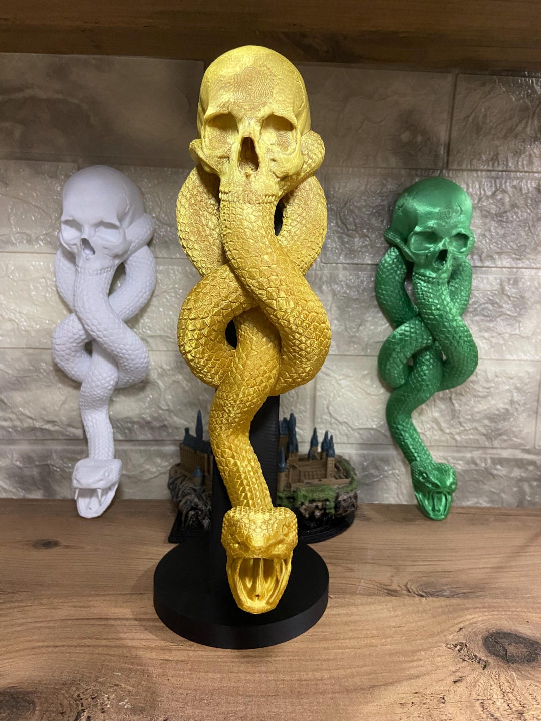 3D Printed Dark Mark Decor – Wizarding Fantasy Art - Etsy
