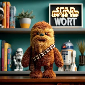 Chewbacca Amigurumi Crochet Pattern – Star Wars Inspired Wookiee DIY ...