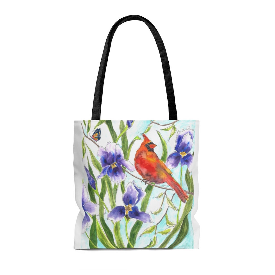 Red Cardinal Tote Bag | Etsy