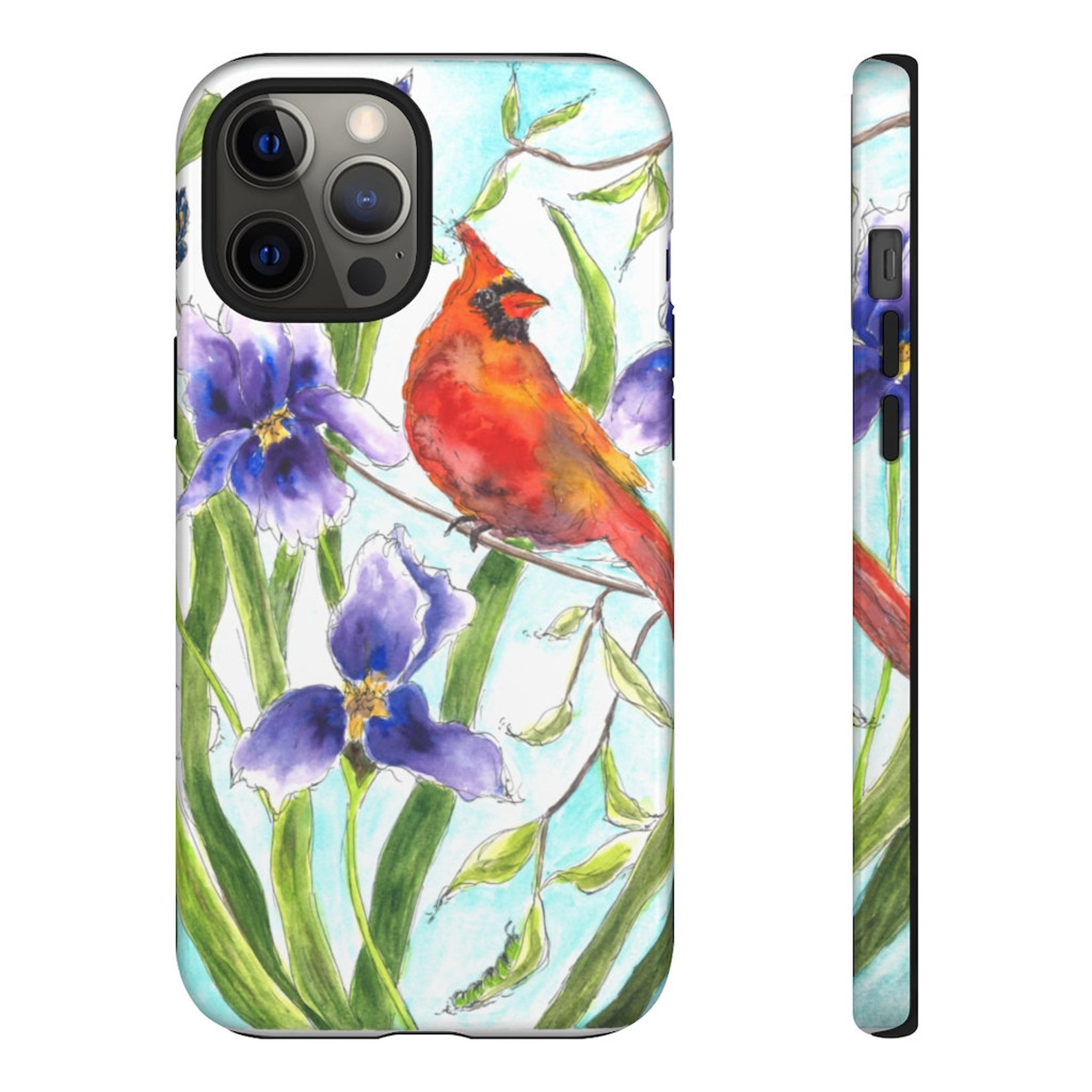 Red Cardinal Iphone Case - Etsy