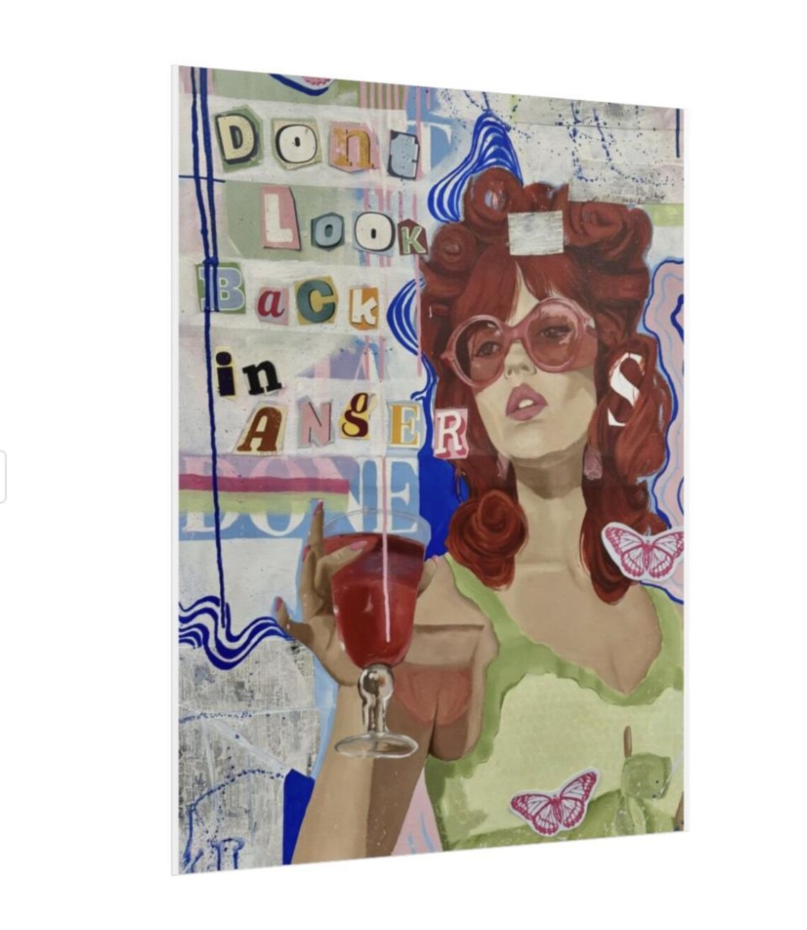 Rolled Posters, Wall Art Prints, Graphic Collage Artwork, Iconography ...