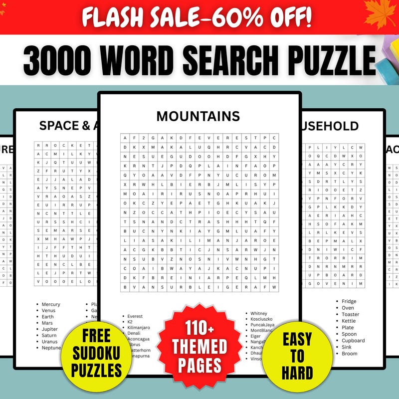 Plr Printable Puzzles - Etsy UK