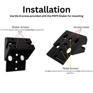 Moza SR-P SRP Mount Adapter for Simagic Haptic P-HPR Pedal Shakers | No ...