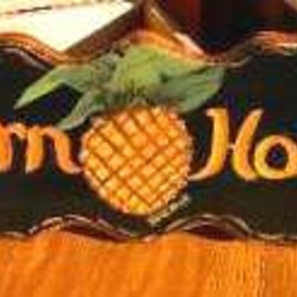 Pineapple Welcome Sign - Etsy