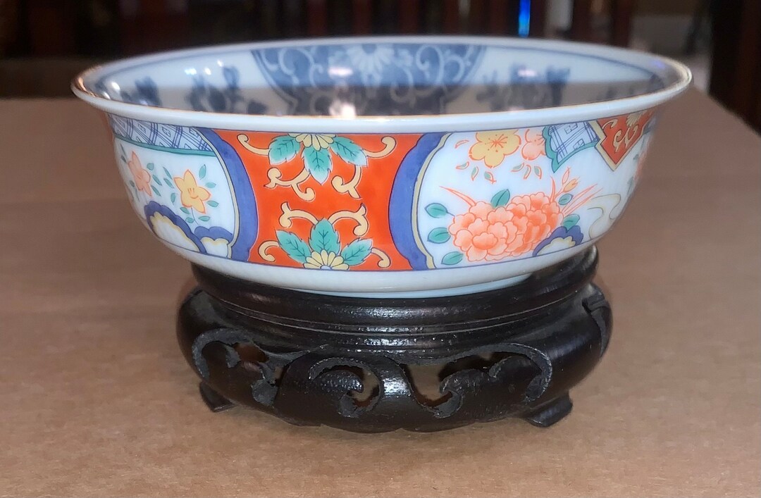 Andrea by Sadek Vintage Imari Bowl - Etsy