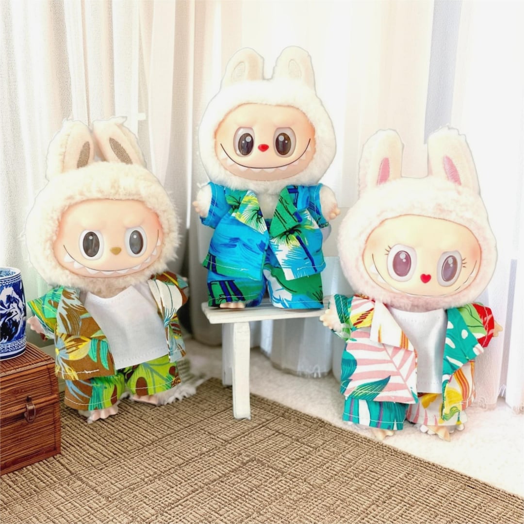 Labubu Clothes, Beach Gift, Labubu Outfits, Labubu Blouses Outfit Set ...