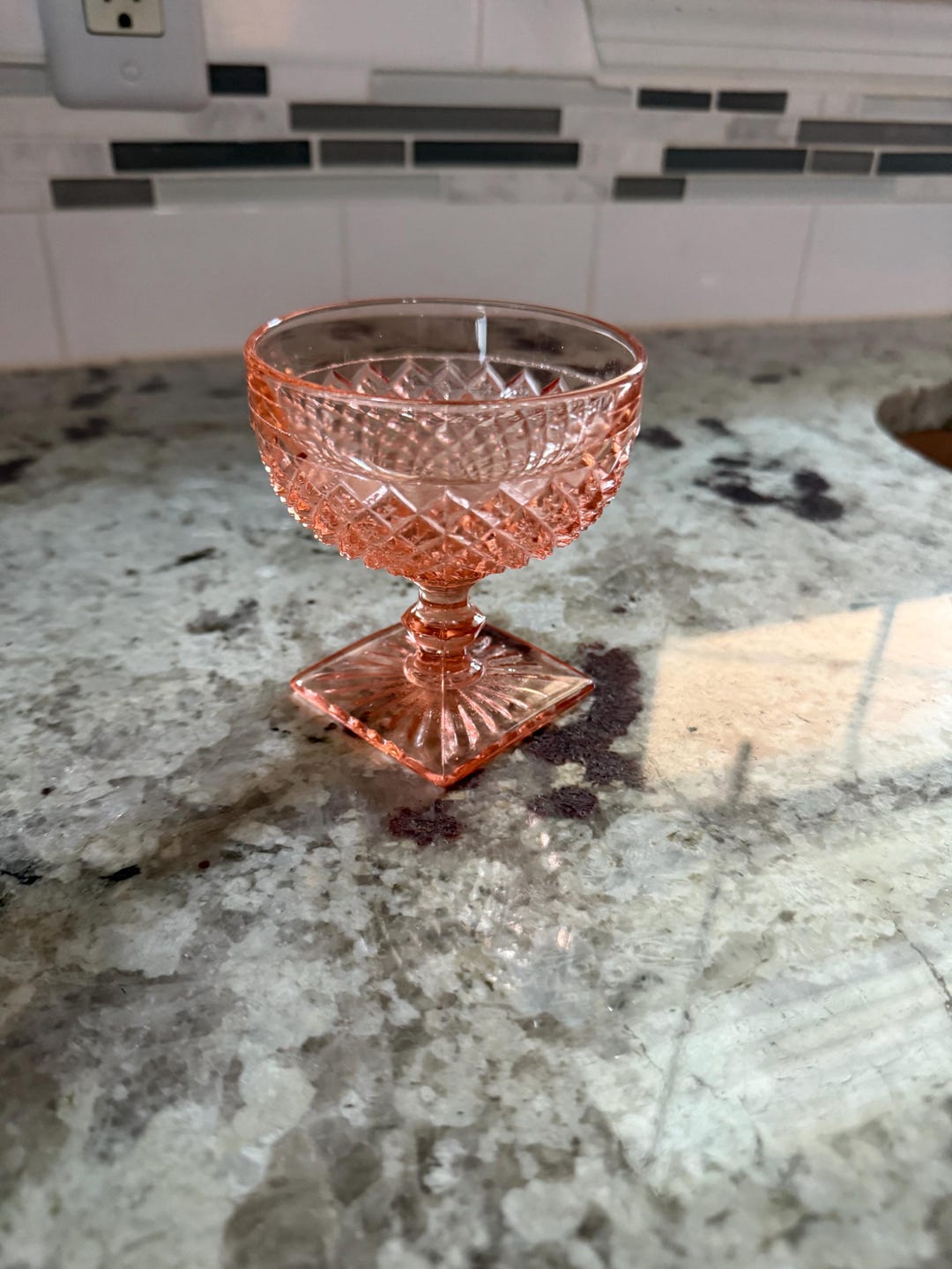 1930’s Anchor Hocking “ms. America” Depressionware Sherbert Glass - Etsy
