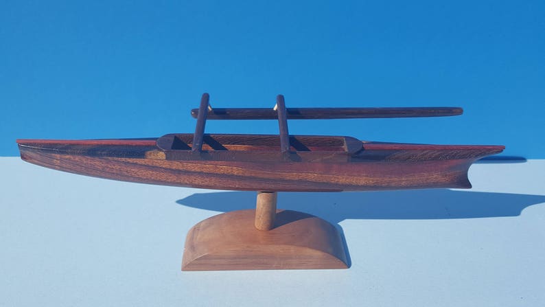 SAMOAN CANOE MODEL - Etsy