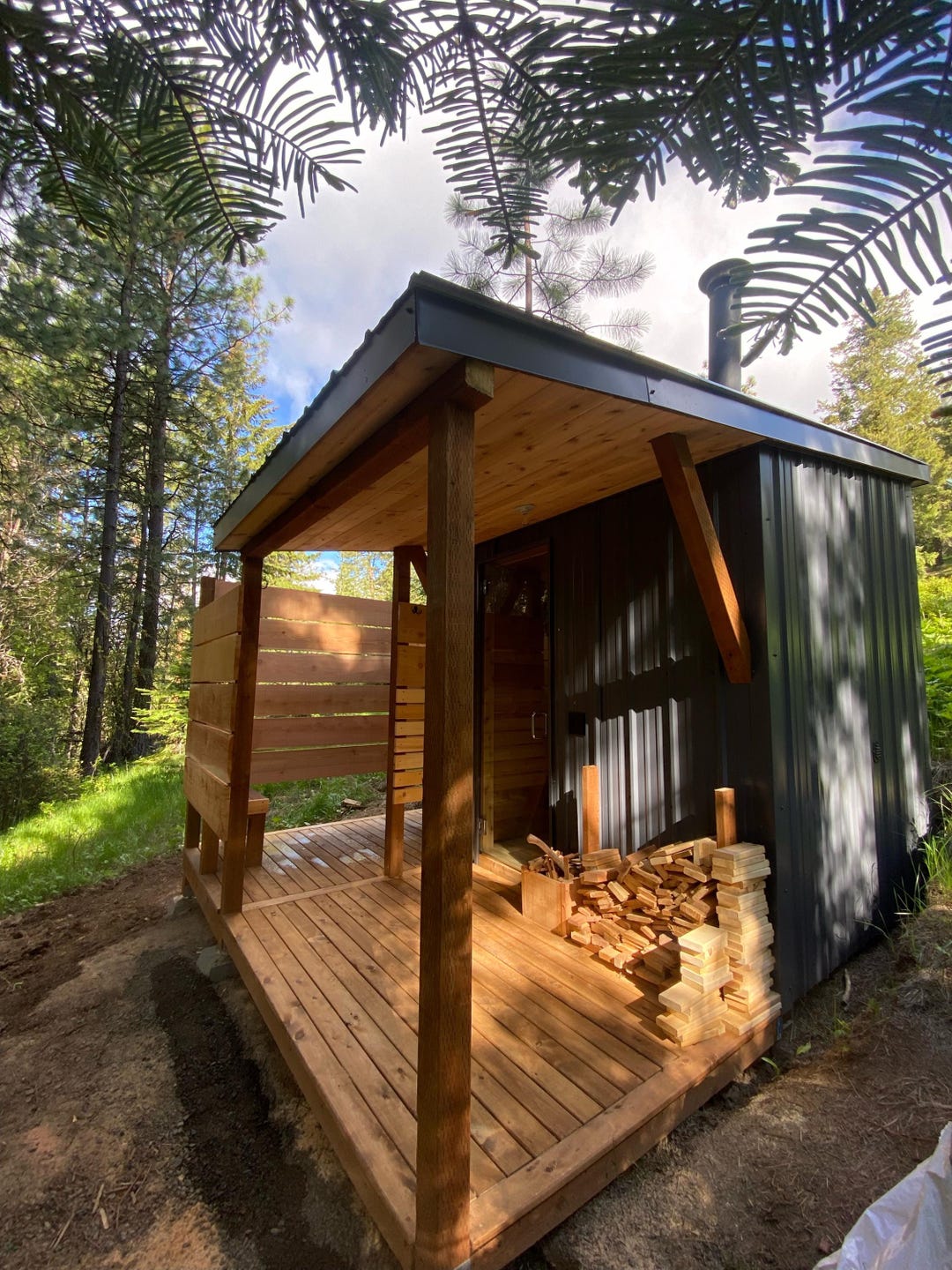 DIY Sauna Building Plans & Blueprints - 6'x8' - Full Framing Plans and ...