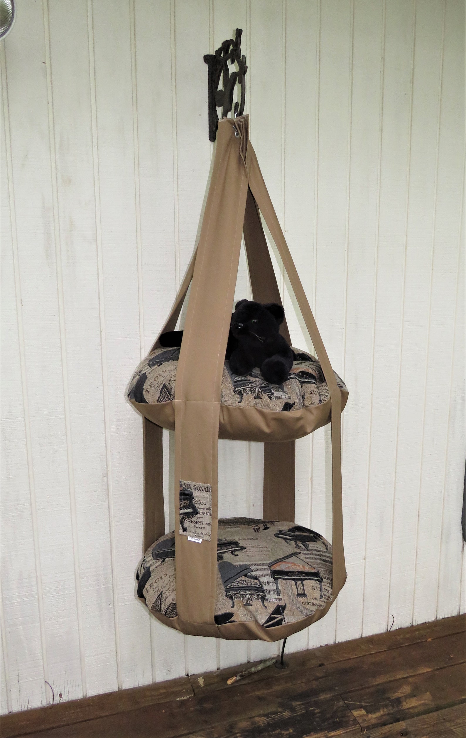 Cat Bed Beethoven Piano Tapestry Print Double Hanging Cat Bed - Etsy