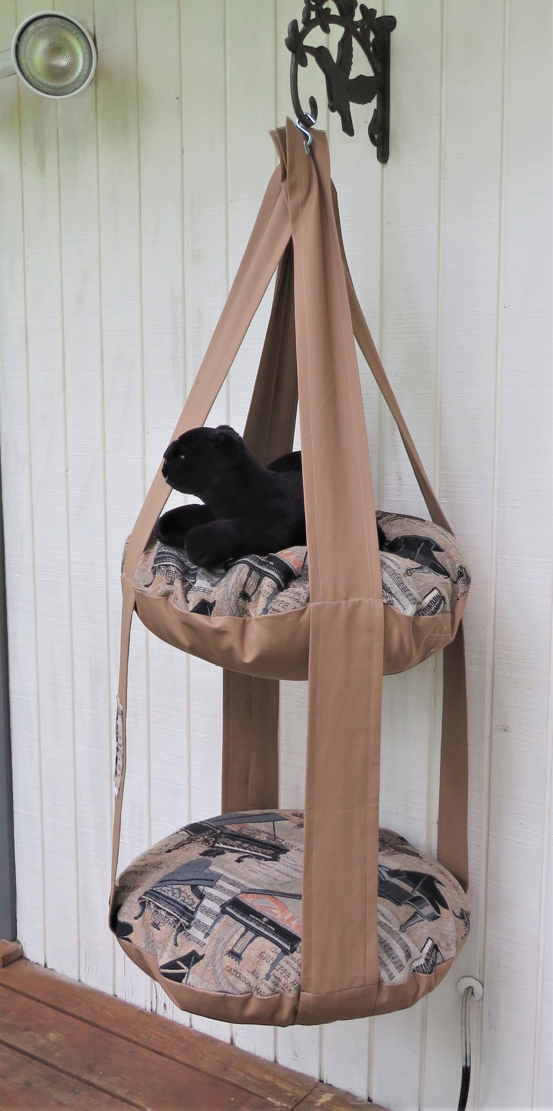 Cat Bed Beethoven Piano Tapestry Print Double Hanging Cat Bed - Etsy