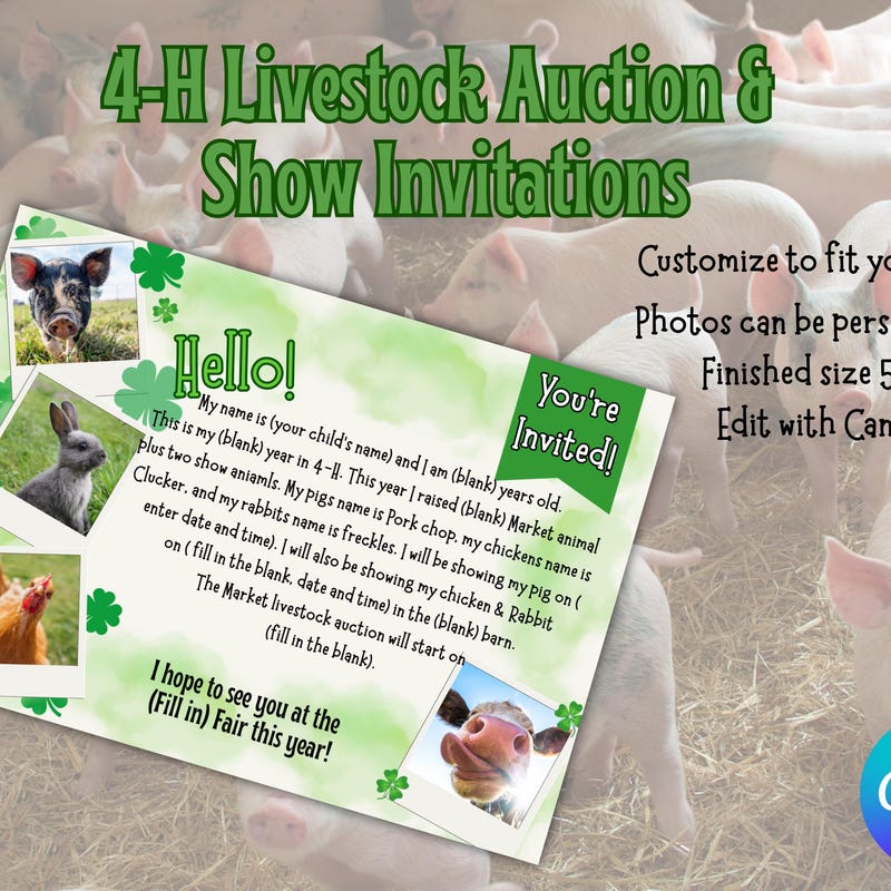 4h Buyer Letter Template - Etsy