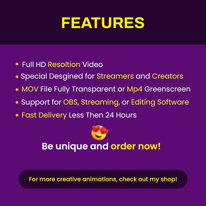3D Animated Social Media Lower Third: Custom Stream Overlay - Etsy