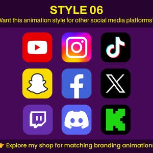 Animated Facebook Follow Button Overlay | Social Media Lower Third ...