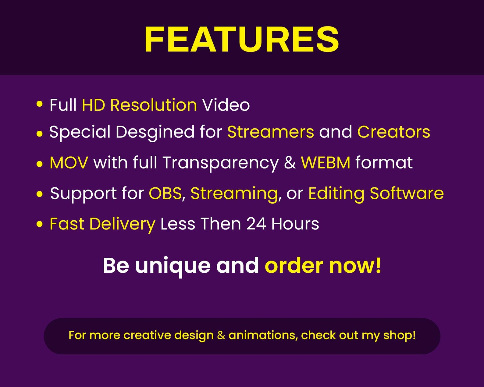 Neon Animated Social Media Lower Thirds - Stream Overlay - Etsy