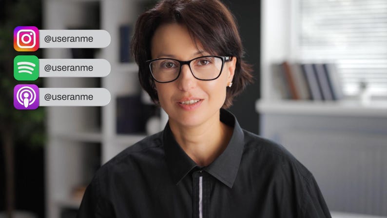 3D Animated Social Media Lower Third: Custom Stream Overlay - Etsy