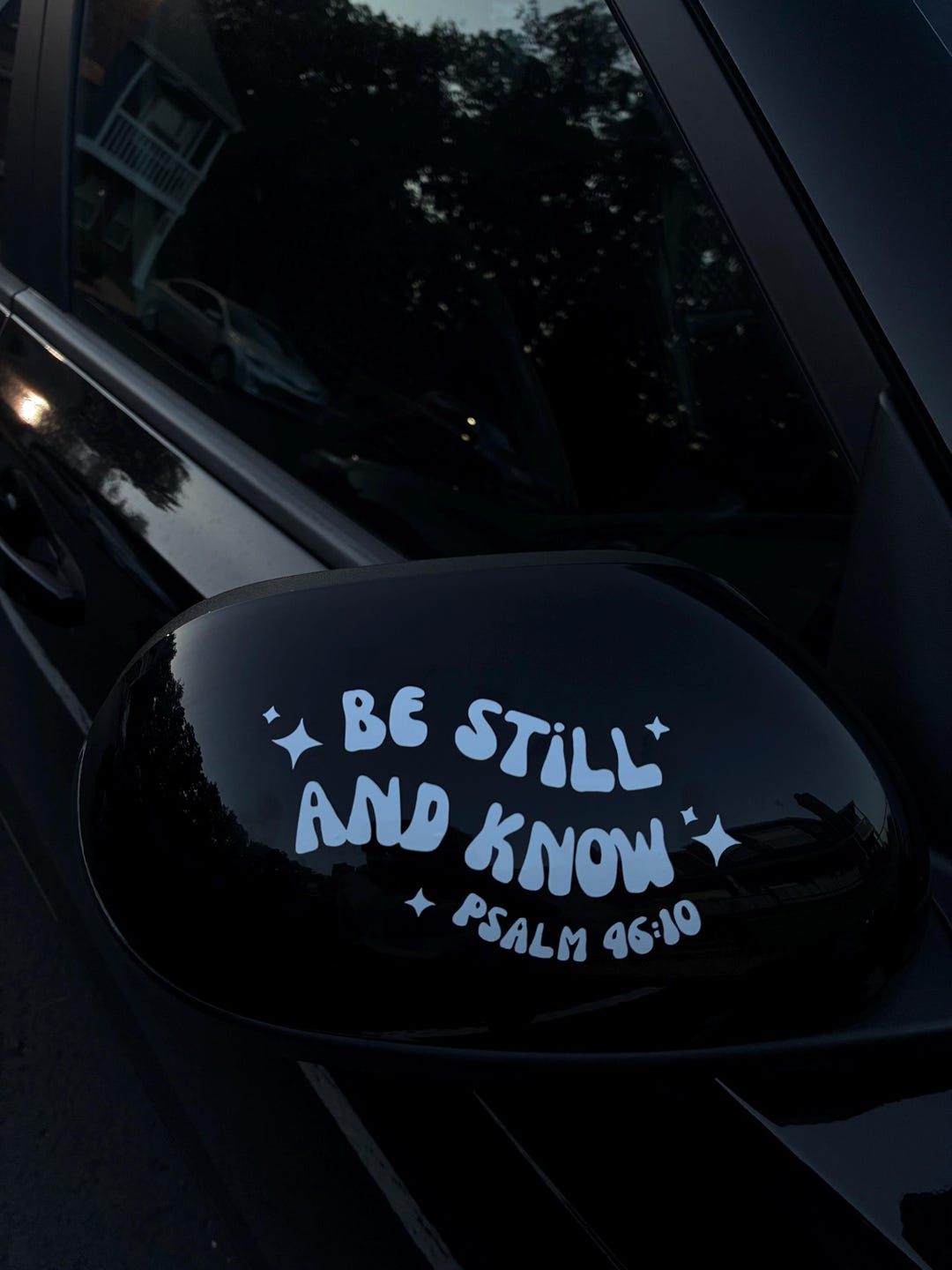 Be Still and Know Christian Bible Verse Bumper Stickers: Scripture ...