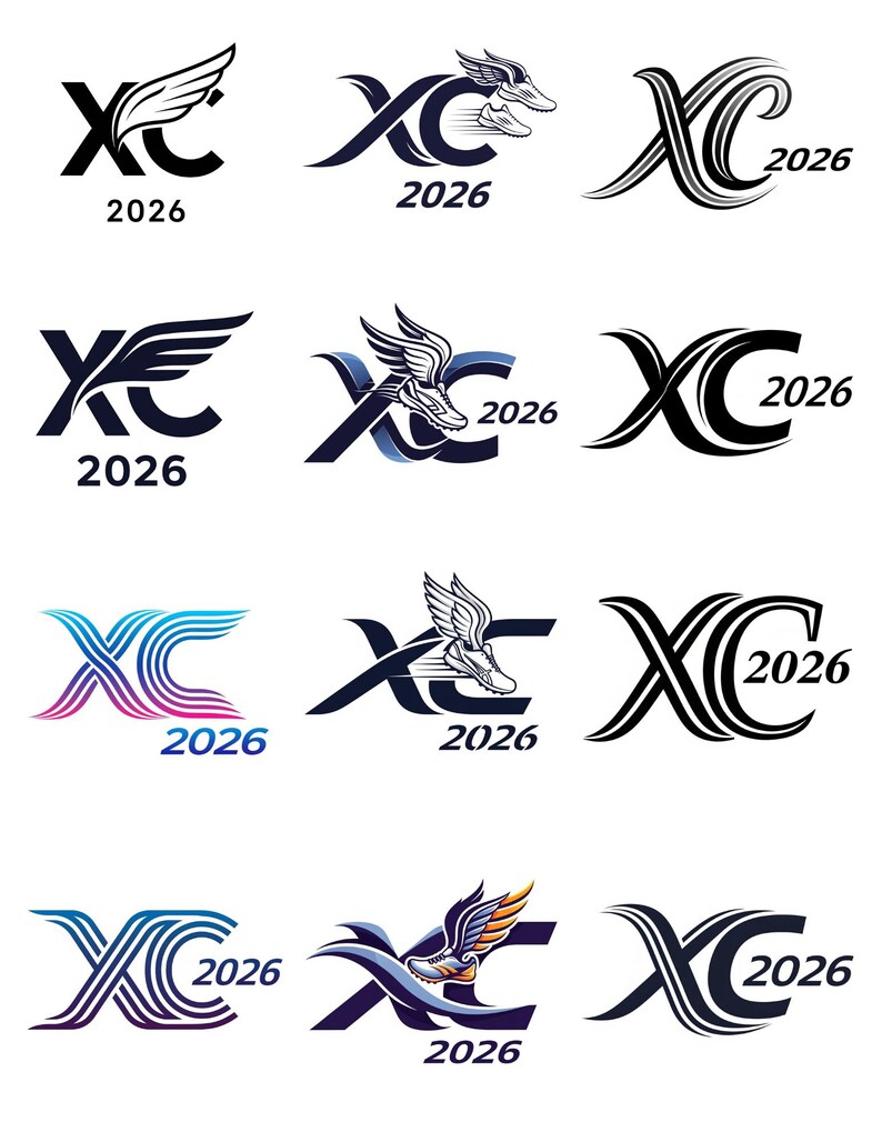 2026 Cross Country XC Decals, Stickers, Images, Logos - Etsy
