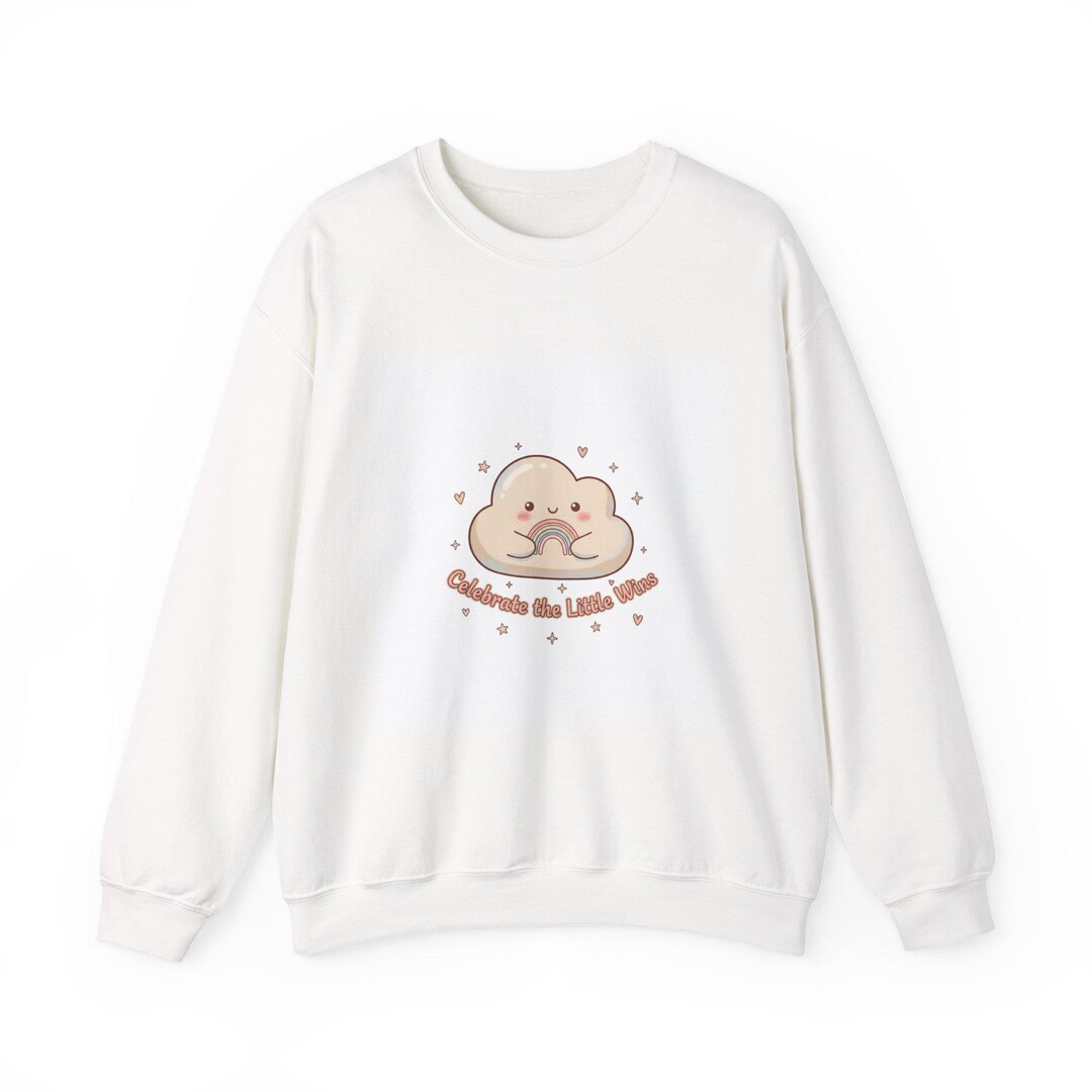 Micro Joy Cloud Illustration Sweatshirt | Tiny Pleasures, Mindfulness ...