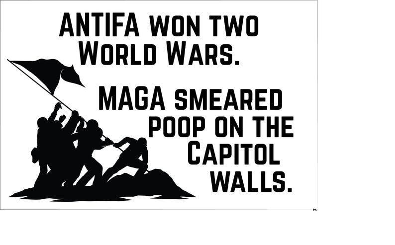 Antifa Peaceful Protest Sign - Etsy