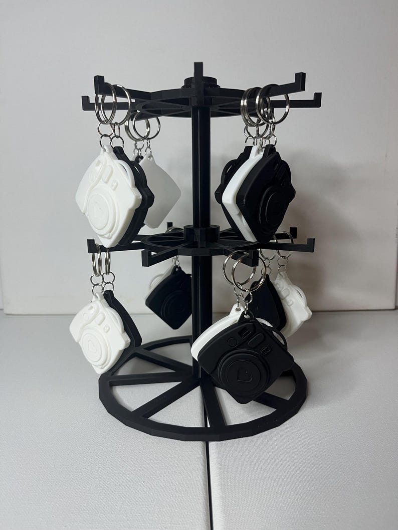 3D Printed Camera Keychain With Hidden Photo Tray – Mini Memory ...