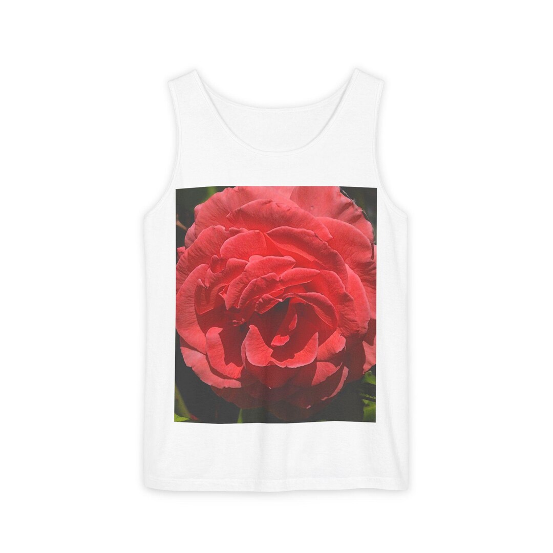 Floral Graphic Tank Top - Perfect for Summer, Outdoor Events, Gifts ...