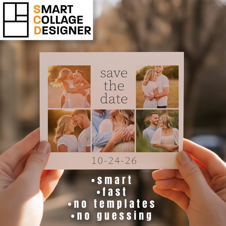 Smart Collage Designer for Photoshop — Automated Image & Text Layout ...