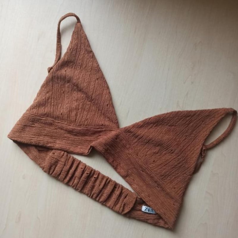 Triangle Bralette - Etsy