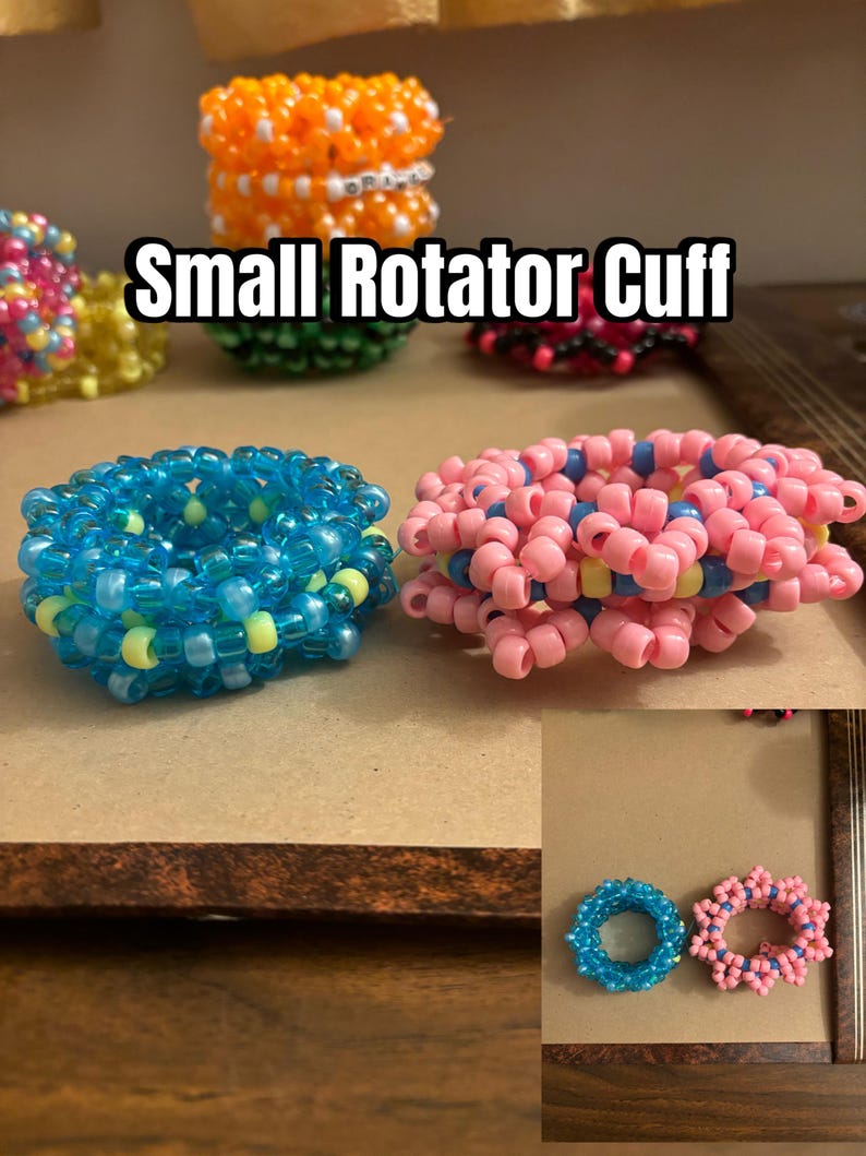3D Customizable Kandi Cuffs, Bracelets, Star, Rotator, UFO, X Base ...